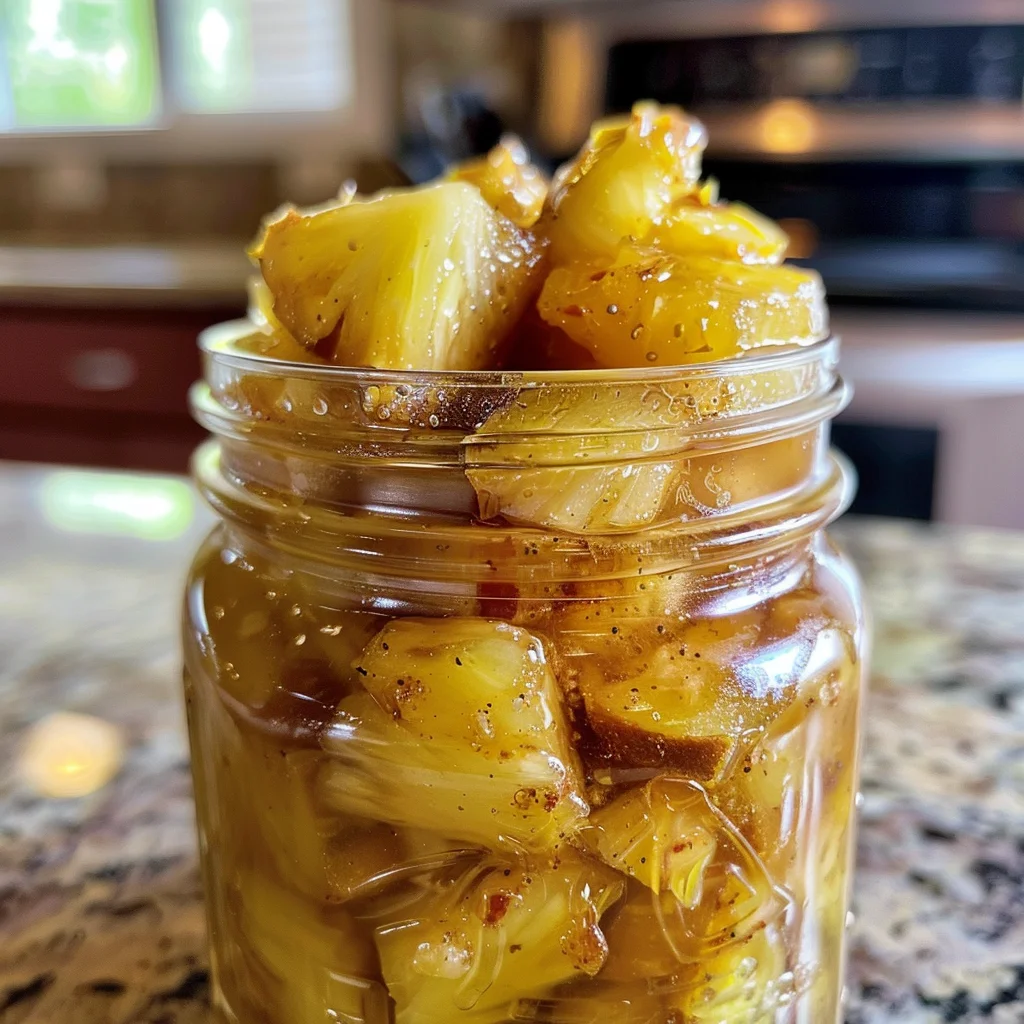 Pineapple Cowboy Candy: Sweet and Spicy Delight - Marko Recipes